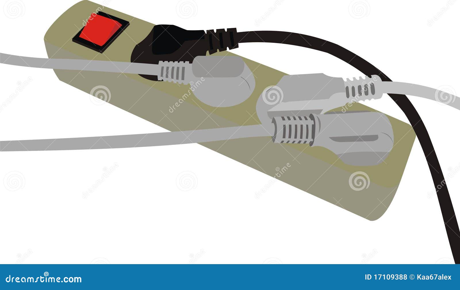 The socket stock vector. Illustration of house, device - 17109388