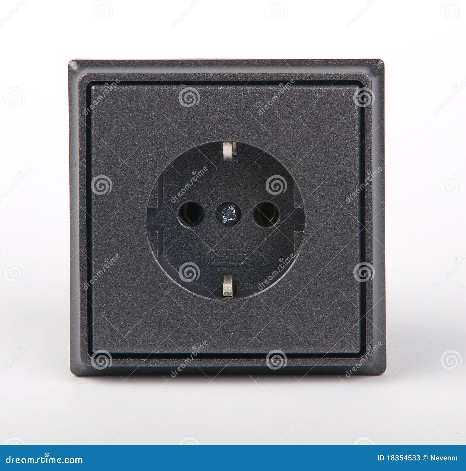 Socket imagen de archivo. Imagen de enchufe, ranura, gato - 18354533