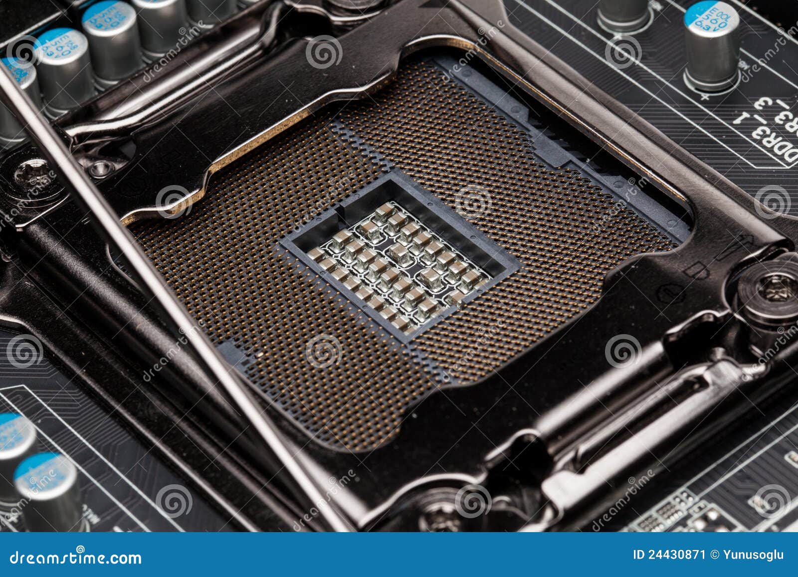 Socket 2011 de LGA imagen de archivo. Imagen de electricidad - 24430871