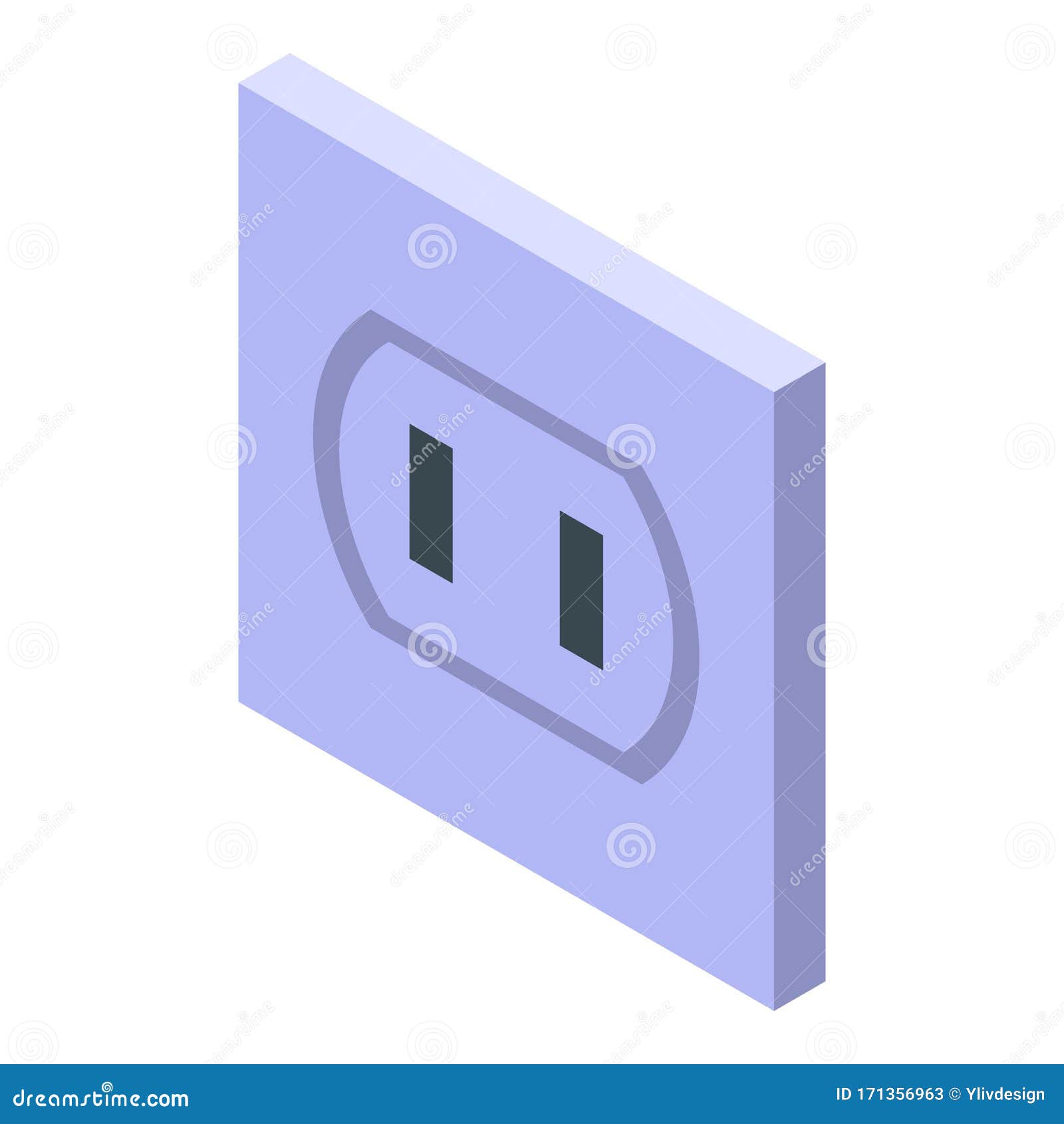 Socket Adapter Icon, Isometric Style Stock Vector - Illustration of ...