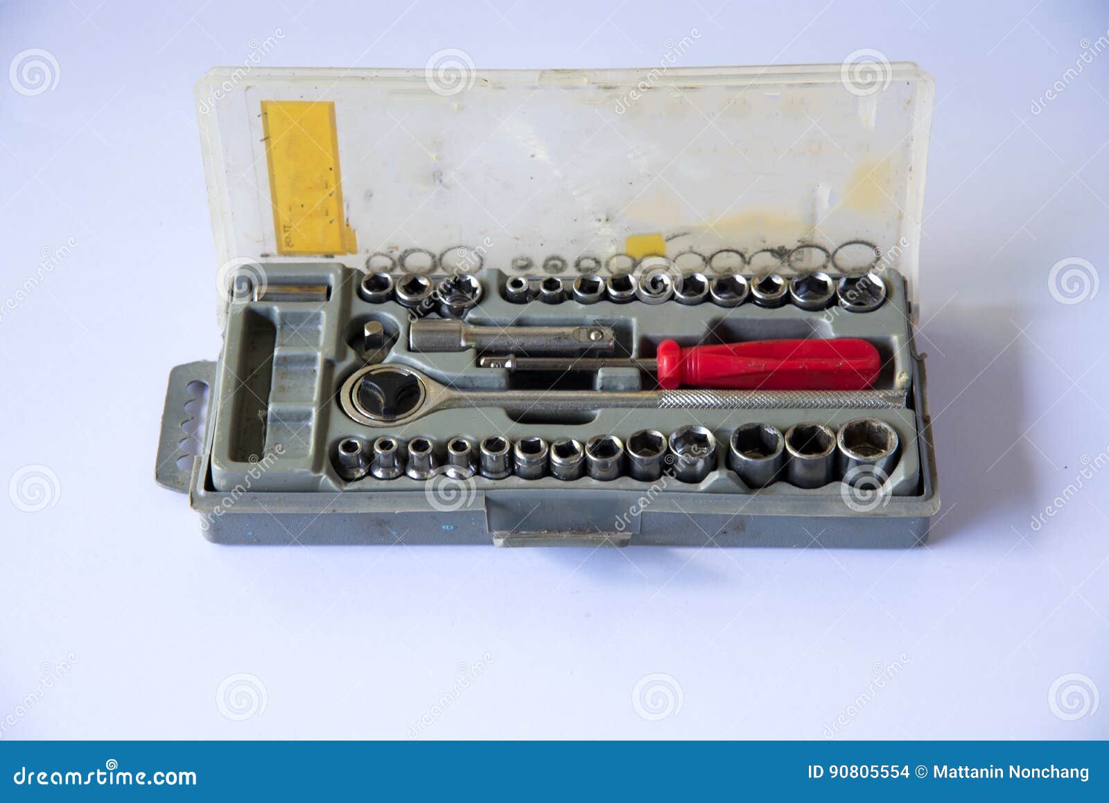 Socket Box Set for Maintenance Stock Photo - Image of mechanic ...