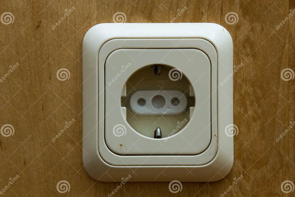 Socket with Child Protection Stock Photo - Image of home, play: 87803404