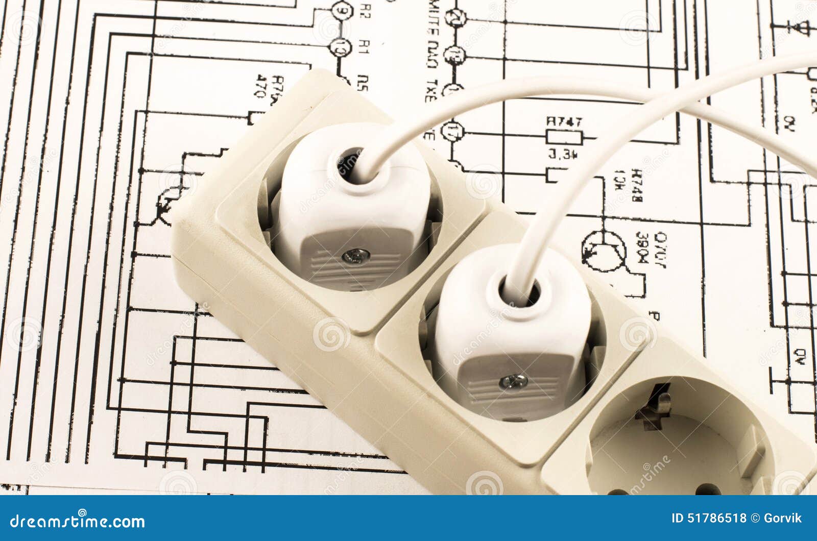 Drawing Electrical Plug Stock Photos - Download 97 Royalty Free Photos