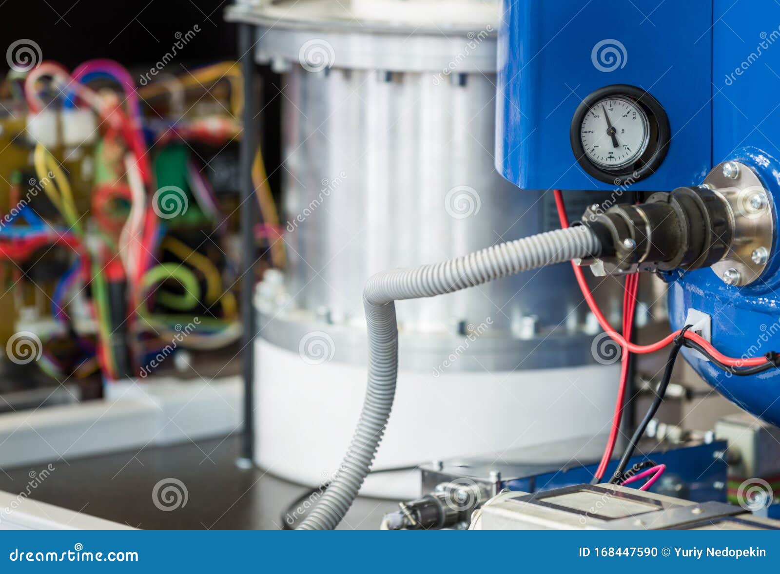 Socket for Connecting Power Cable Stock Photo - Image of connection ...