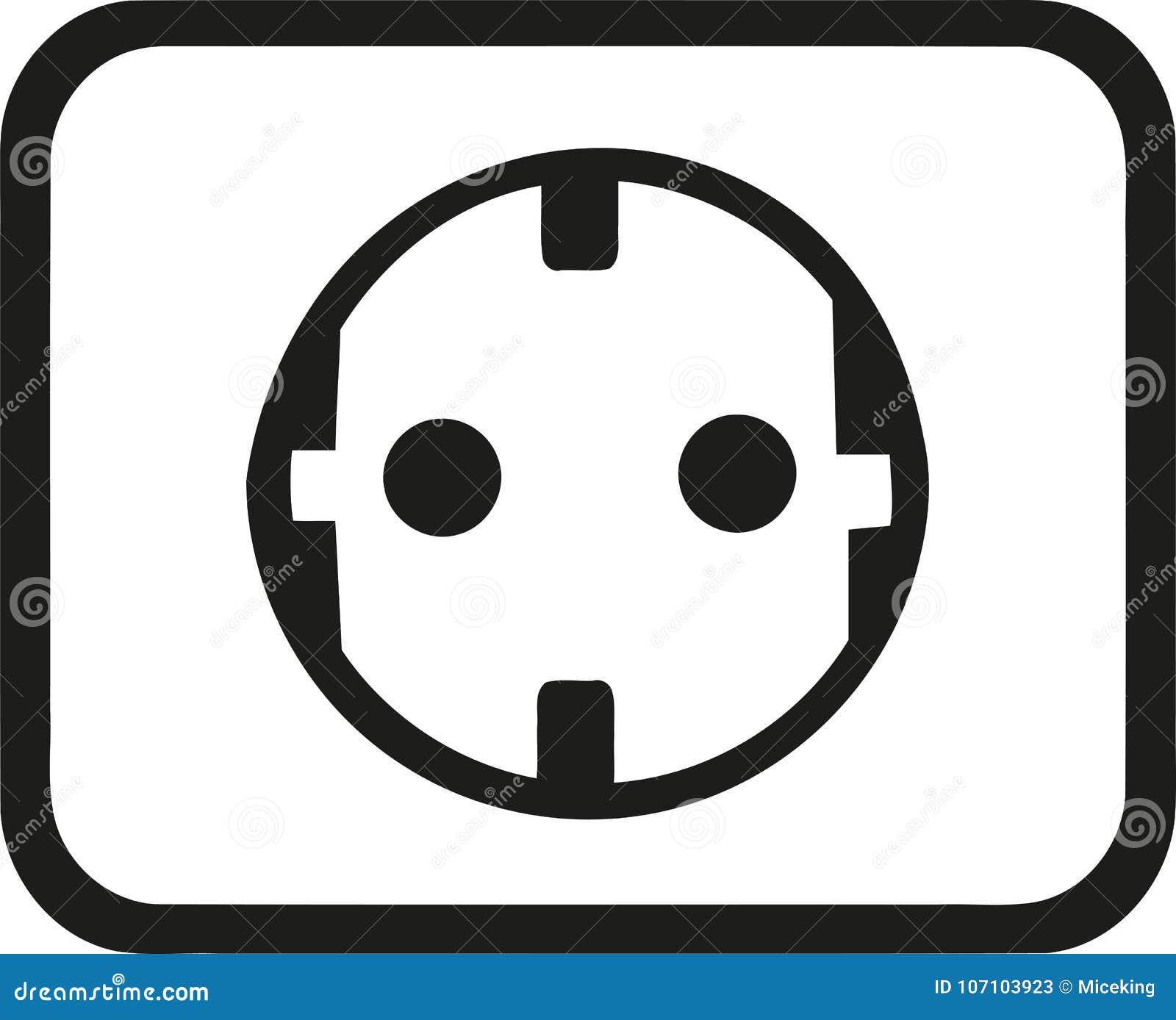 Socket icon Europe vector stock vector. Illustration of engineer ...