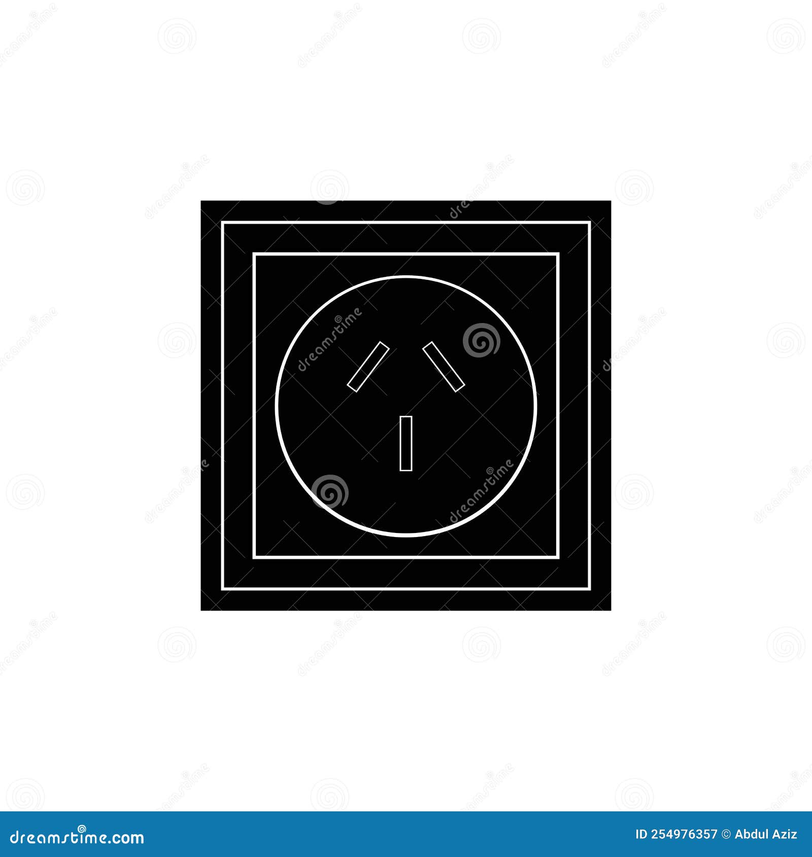 Socket Icon Illustrator Free Stock Vector - Illustration of socket ...