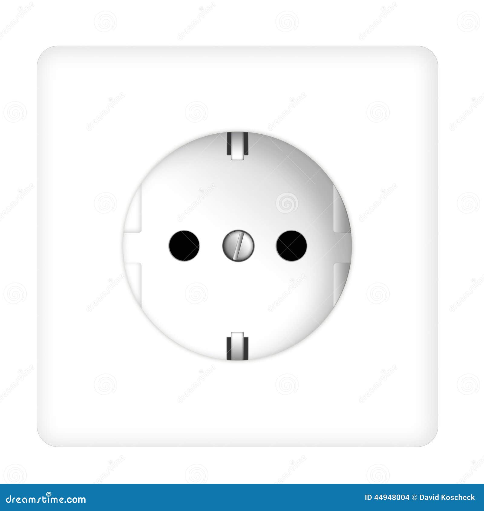 Socket stock illustration. Illustration of plug, europe - 44948004