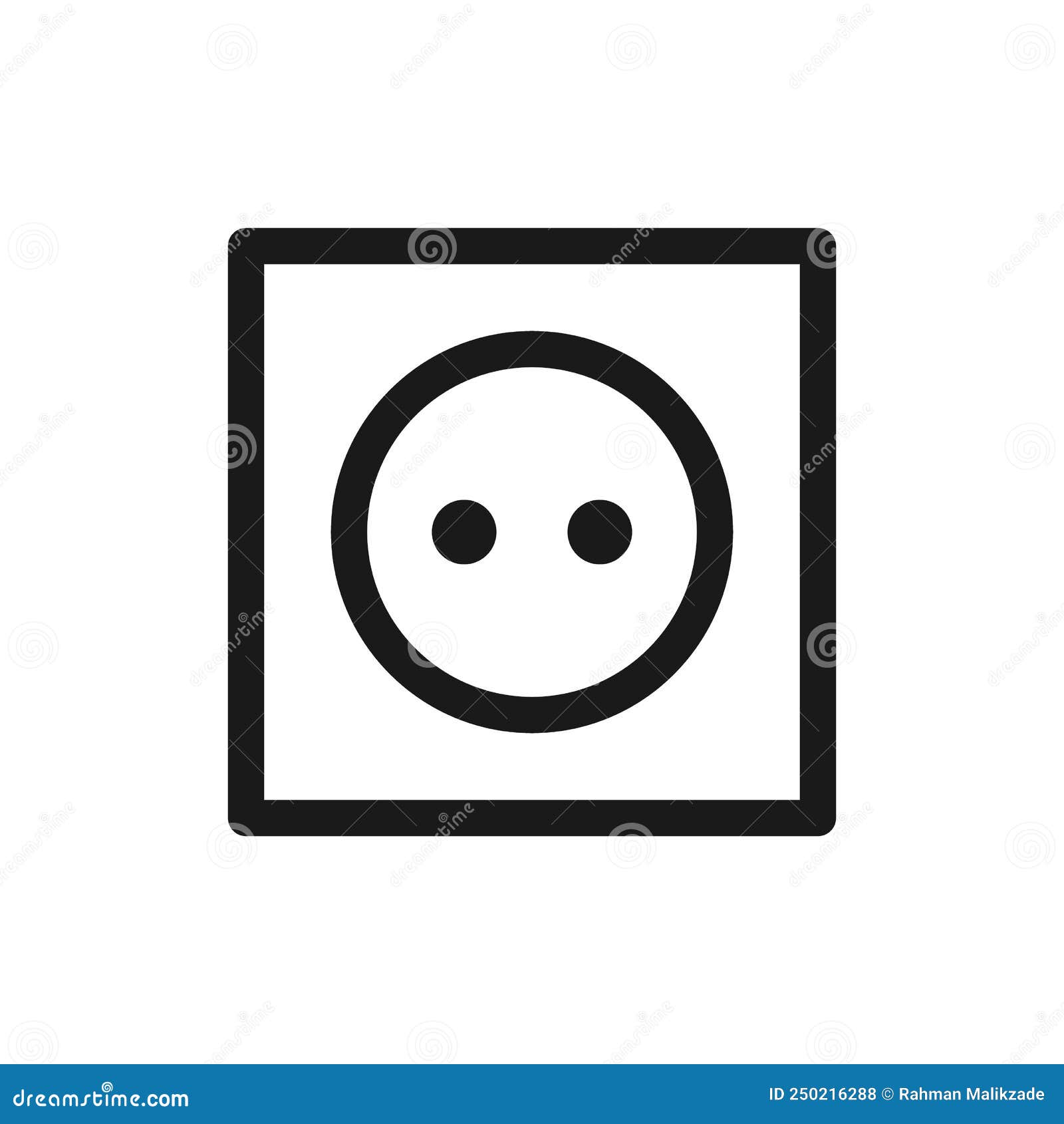 Socket Outlet Plug in Icon. Plug Socket Vector Illustration Stock ...