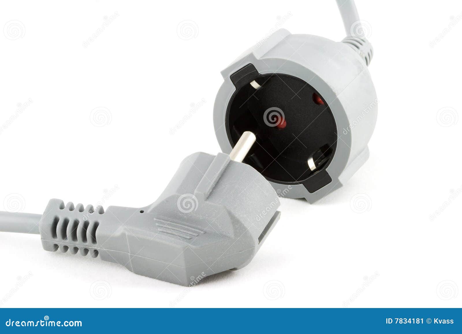 Socket and plug stock image. Image of appliances, contact - 7834181
