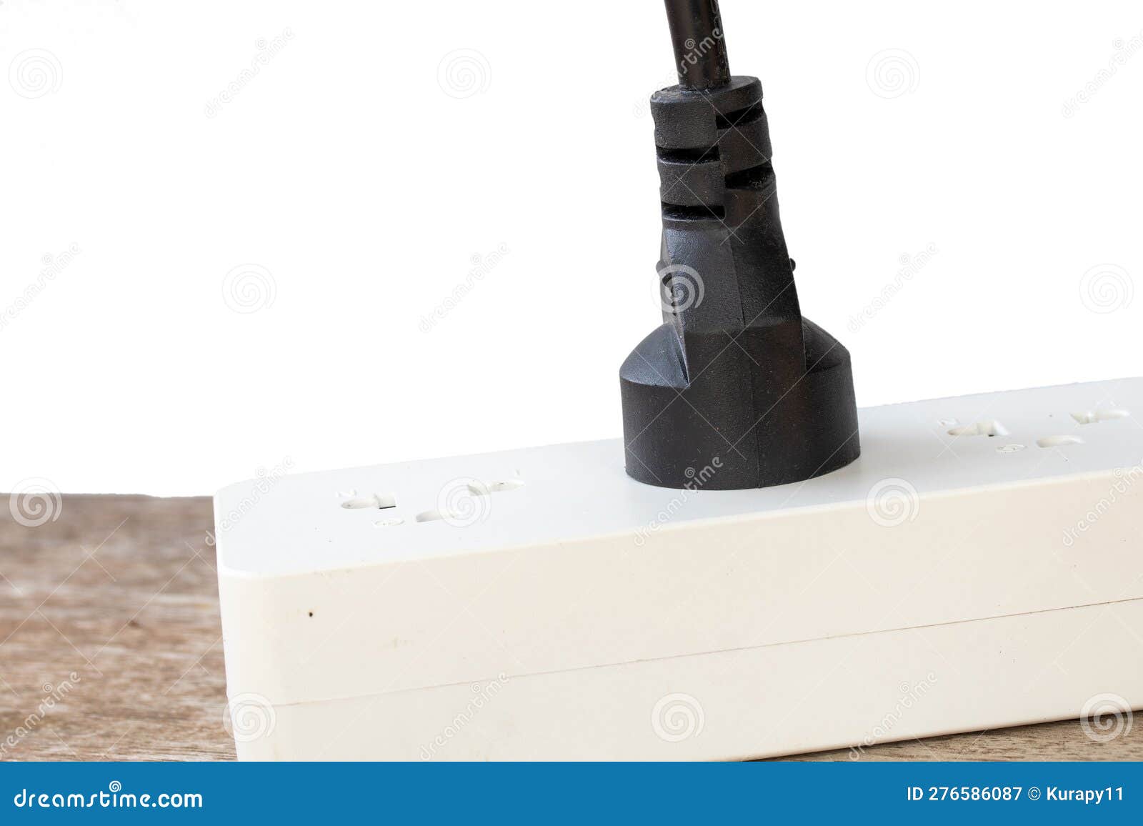 Socket Plug for Charging,three Way Plug Stock Image - Image of current ...