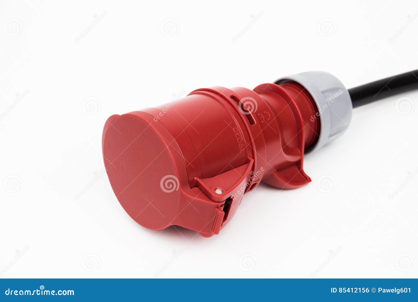 The Socket Power Three-phase Stock Photo - Image of three, electrical ...