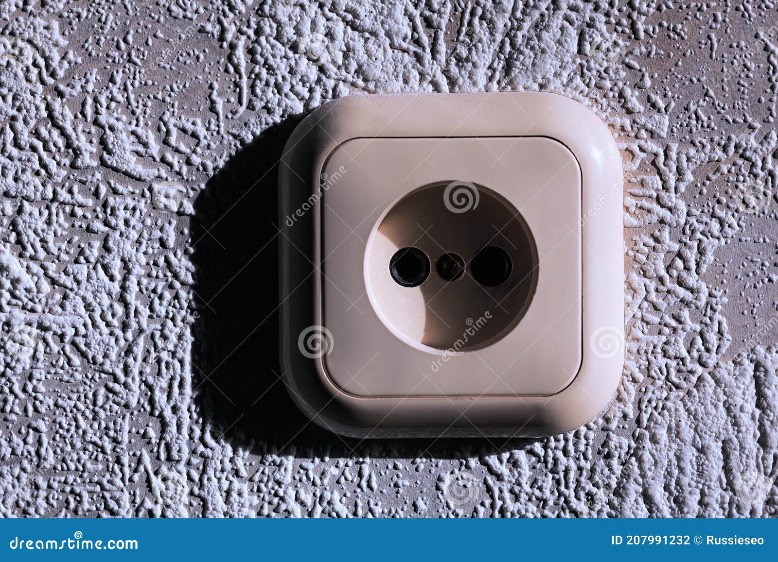 Socket in the room stock photo. Image of energetic, industry - 207991232