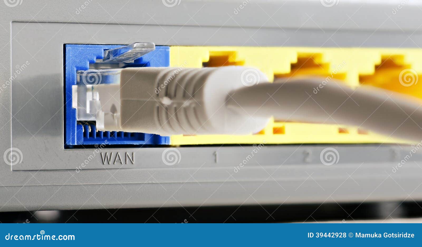 Socket the router stock photo. Image of internet, isdn - 39442928