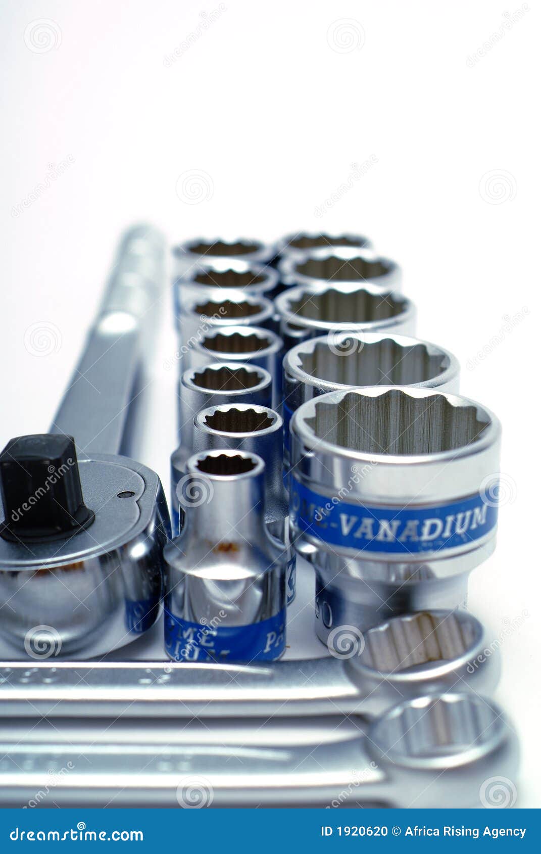 Socket set 3 stock photo. Image of tool, industrial, metal - 1920620