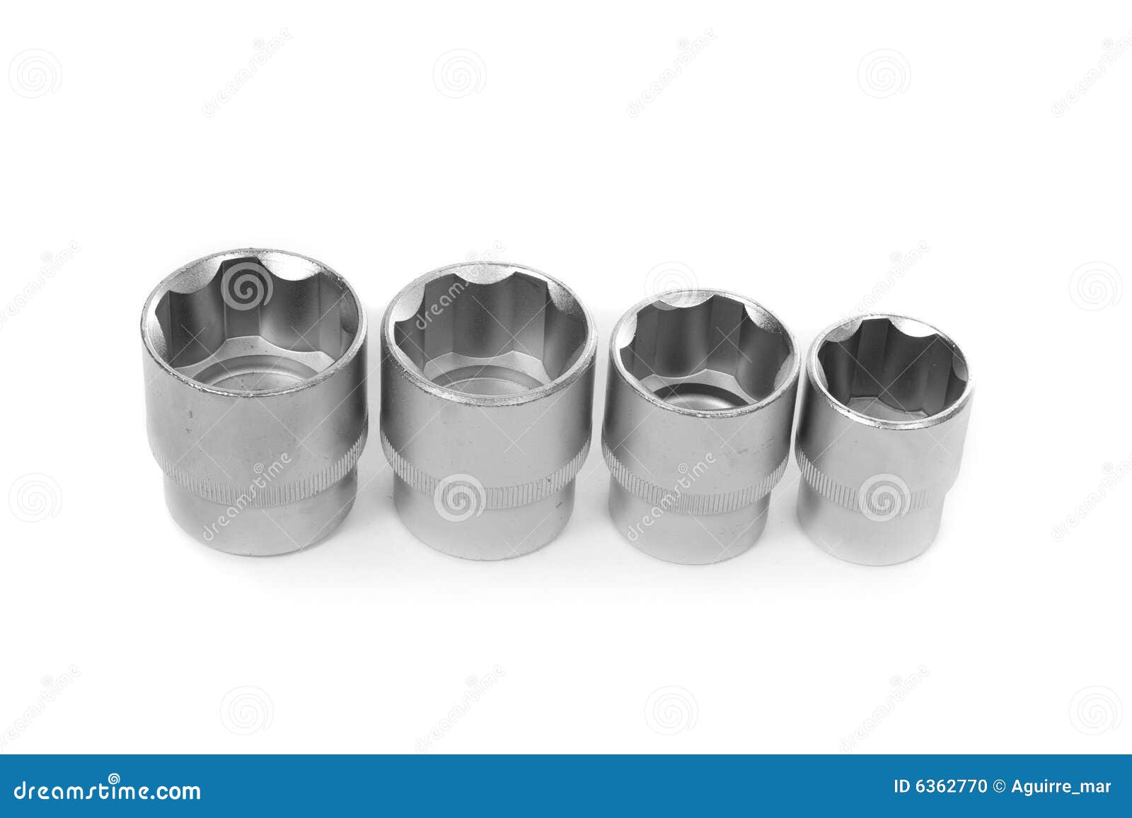 Socket spanner stock photo. Image of chrome, ratchet, combination - 6362770