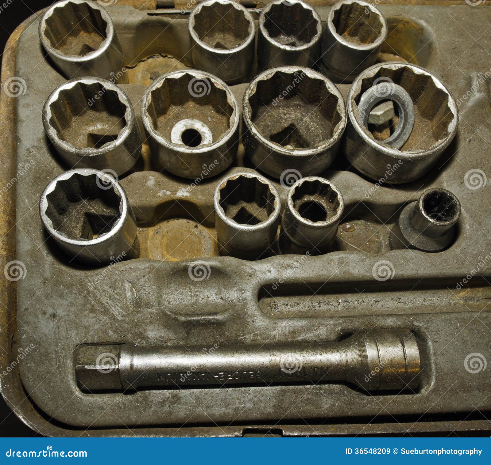 Socket spanners stock image. Image of sizes, engineer - 36548209