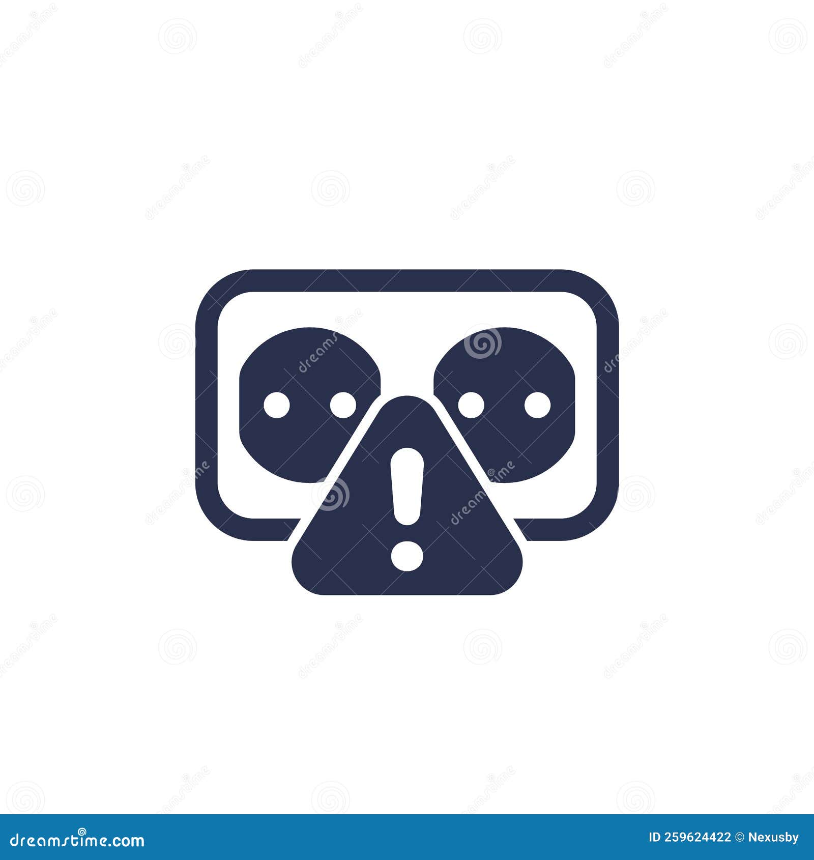 Warning Power Tool Hazard Symbol Sign, Vector Illustration, Isolate On ...