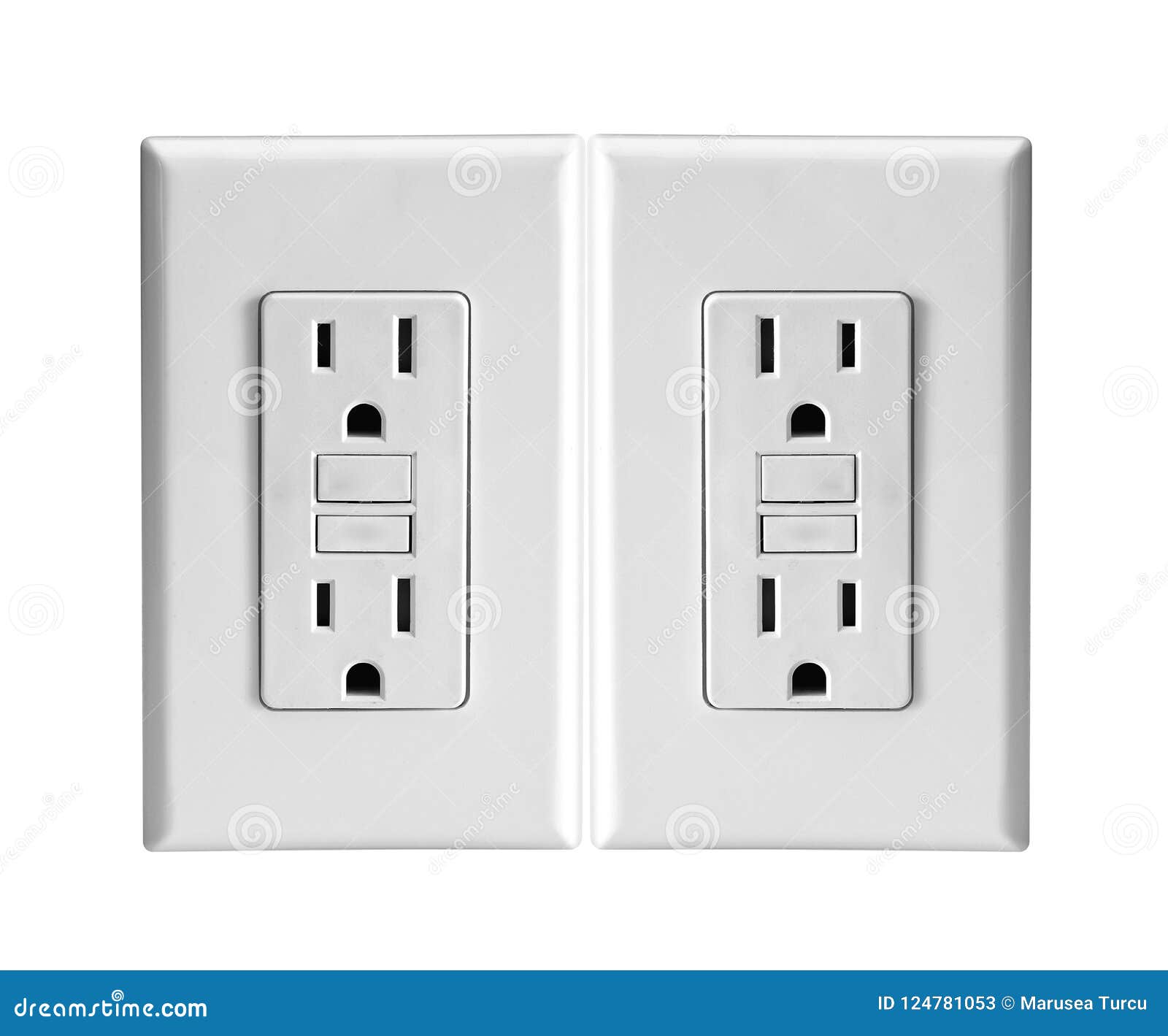 Socket on white background stock image. Image of energy - 124781053