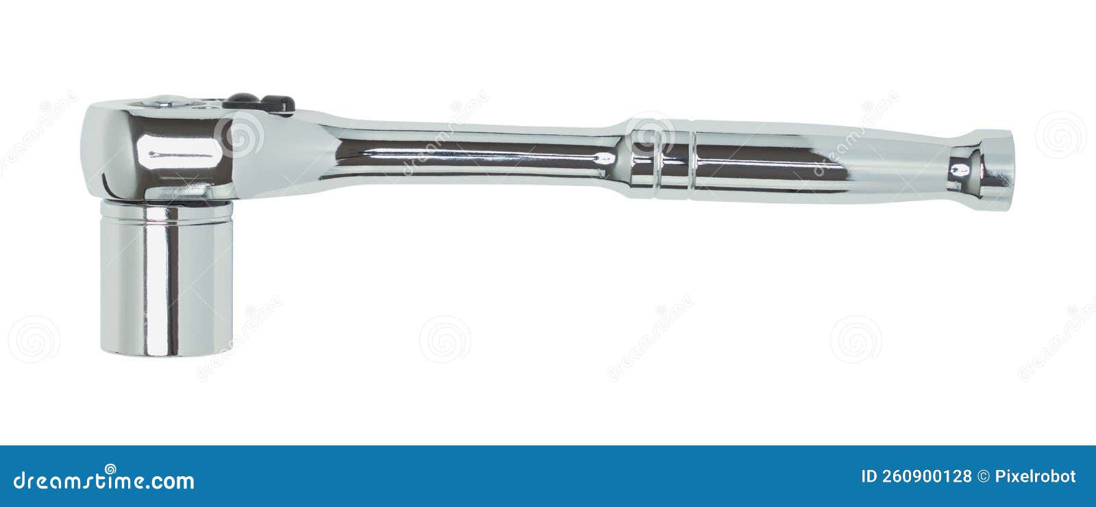 Socket Wrench Side View stock photo. Image of bolt, ratchet - 260900128