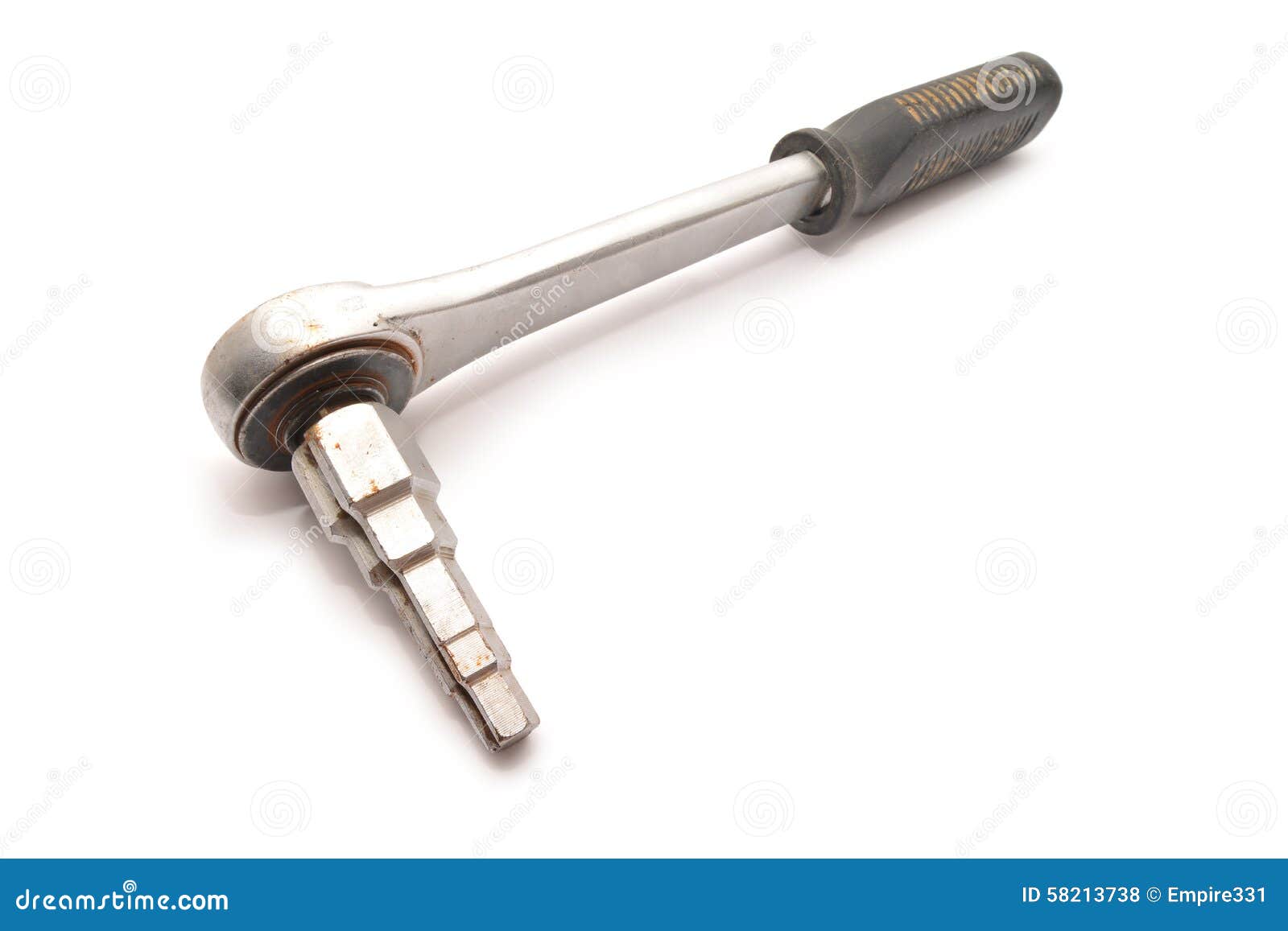 Socket wrench tool stock photo. Image of ratchet, tool - 58213738