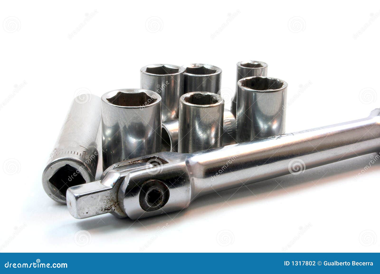 Sockets stock photo. Image of mechanic, work, shop, pipe - 1317802