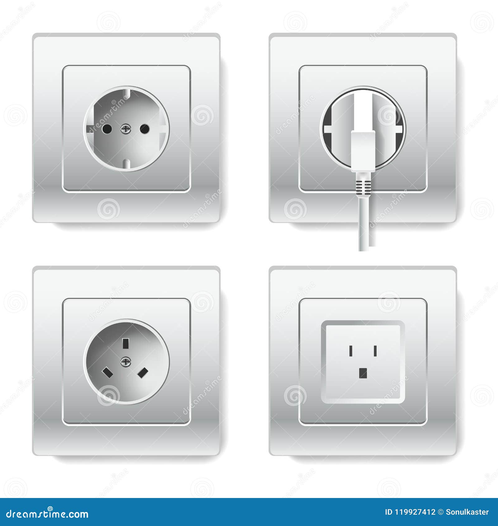 Electric Grounding Icon Simple Vector Symbol | CartoonDealer.com #340280521