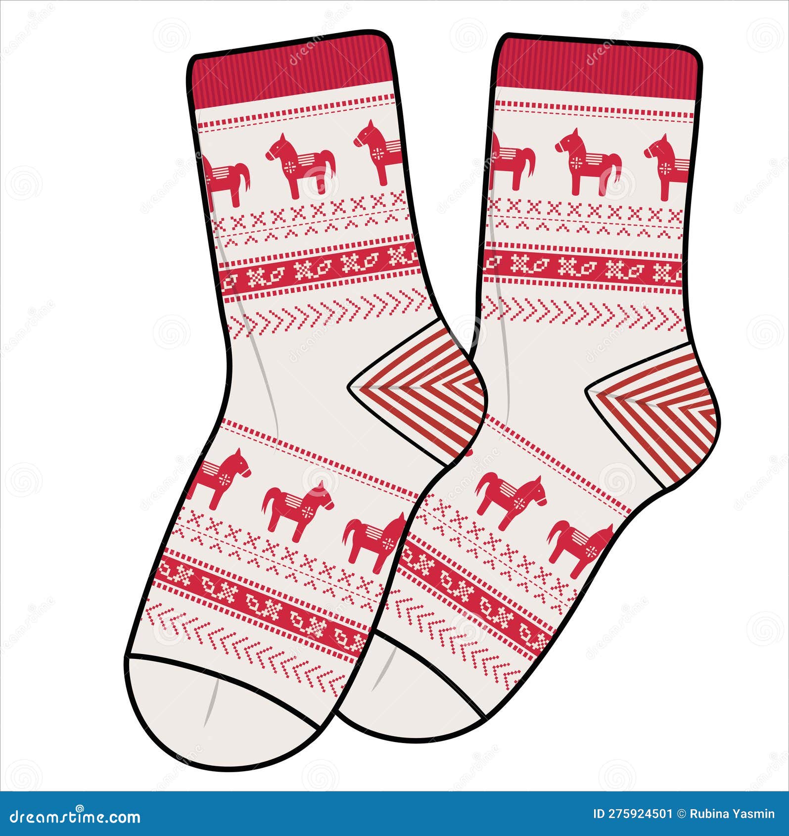 Cartoon Striper Illustration | CartoonDealer.com #92110583