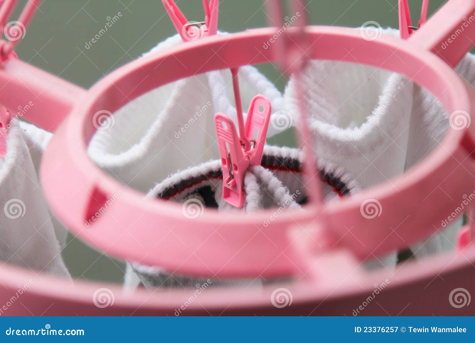 SOCKS dry with pink PEGS stock image. Image of isolated - 23376257