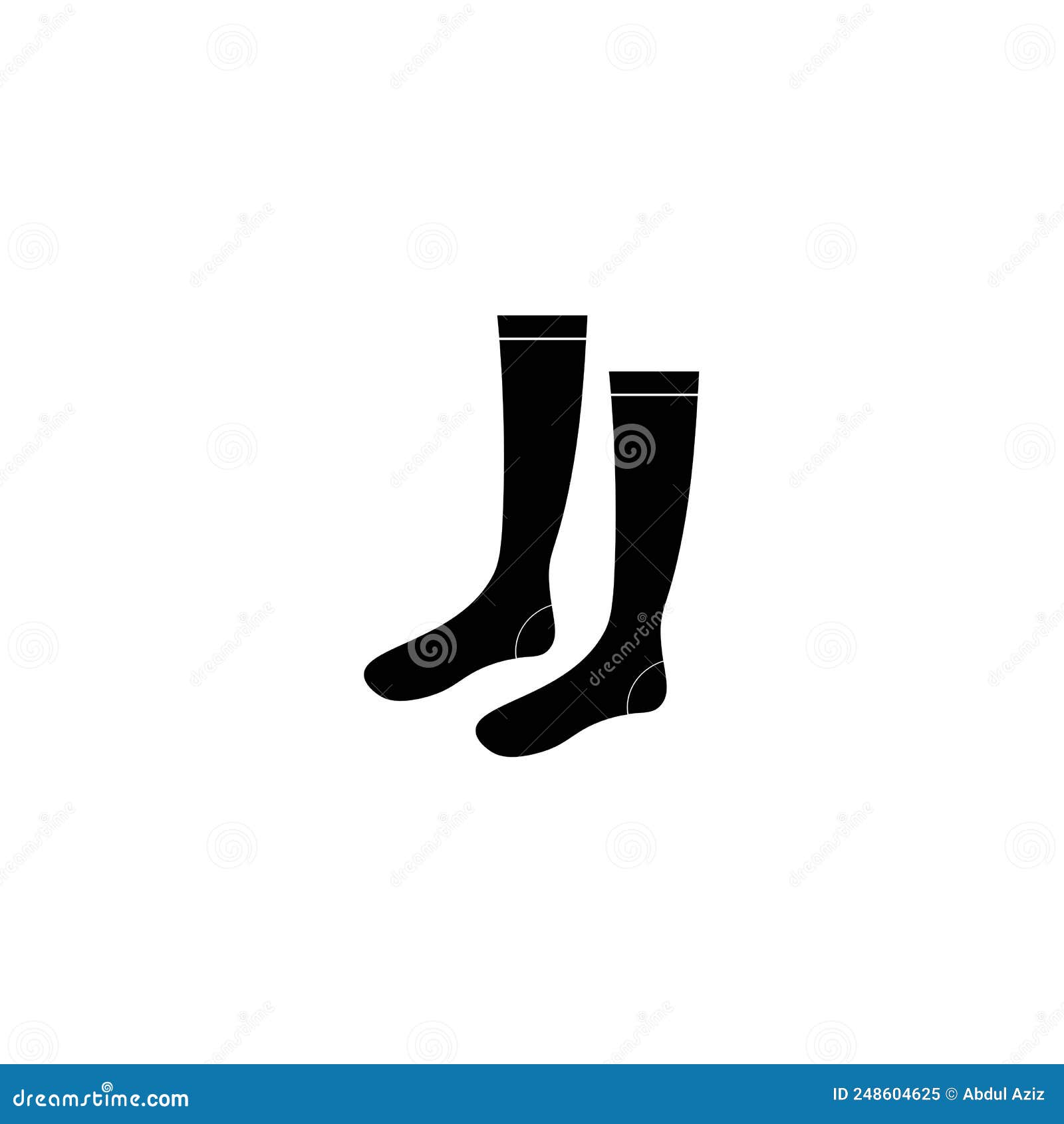 Socks Icon Logo Free Vector Design Stock Vector - Illustration of icons ...