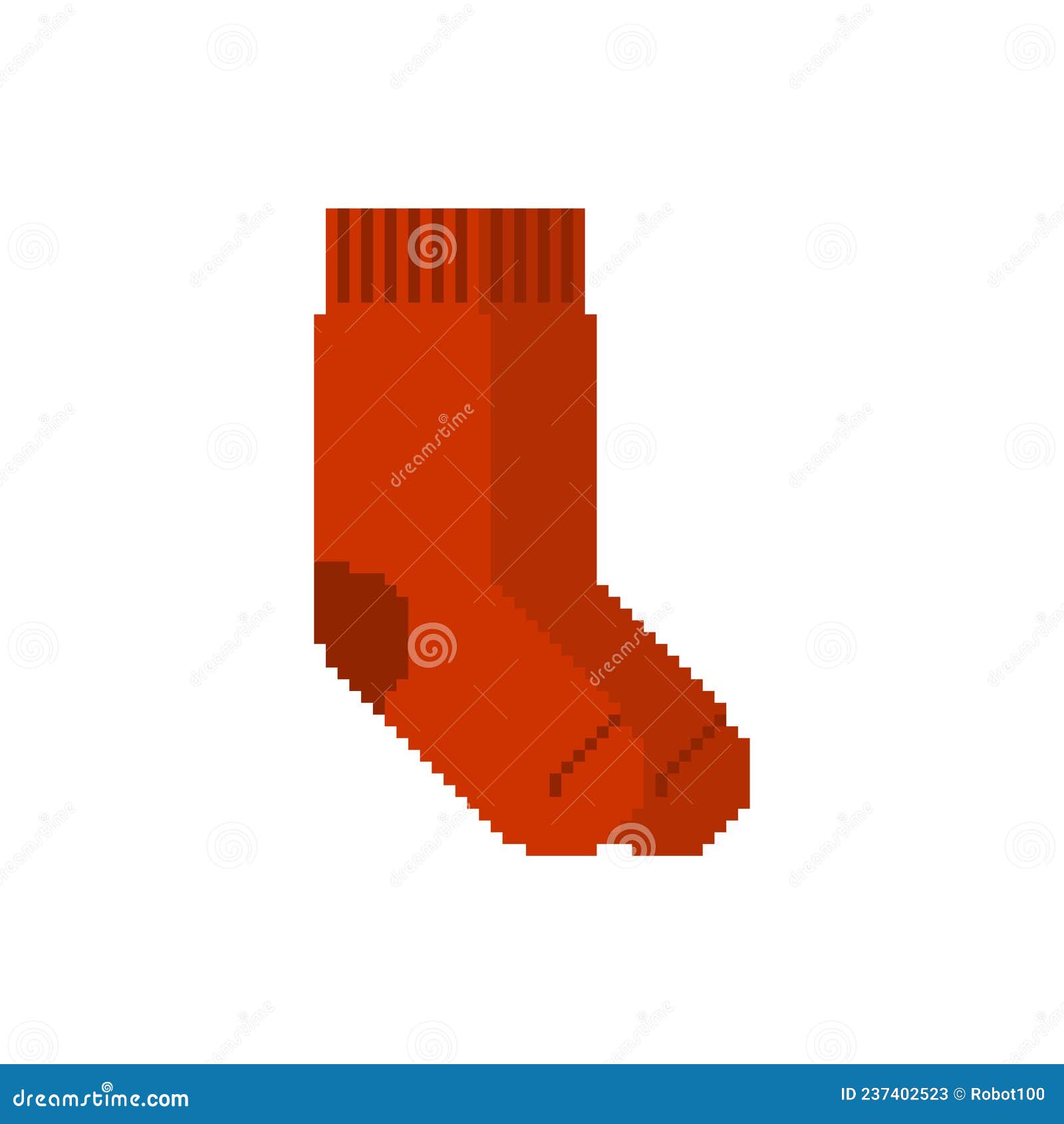 Socks Pixel Art. Pixelated Sox 8bit Stock Vector - Illustration of ...