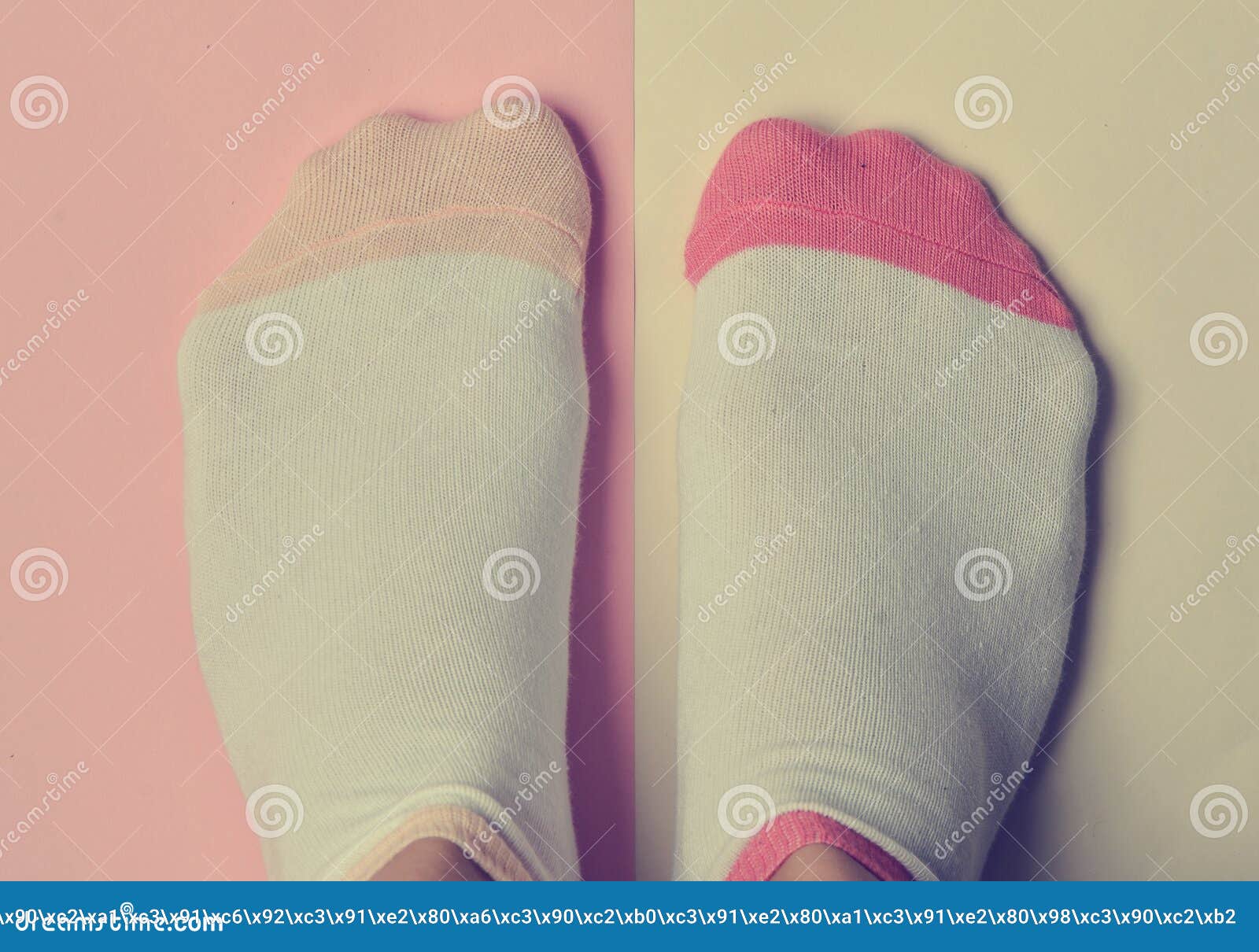Socks top view stock image. Image of accent, colorful - 130403831