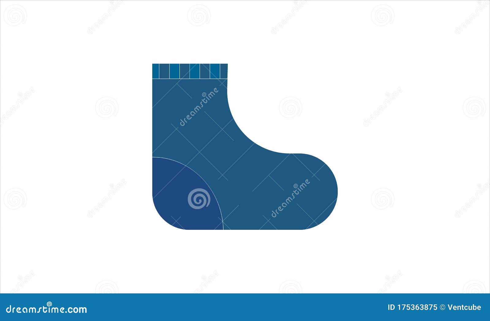 Socks Vector Icon Flat Style Graphical Symbol. Stock Illustration ...