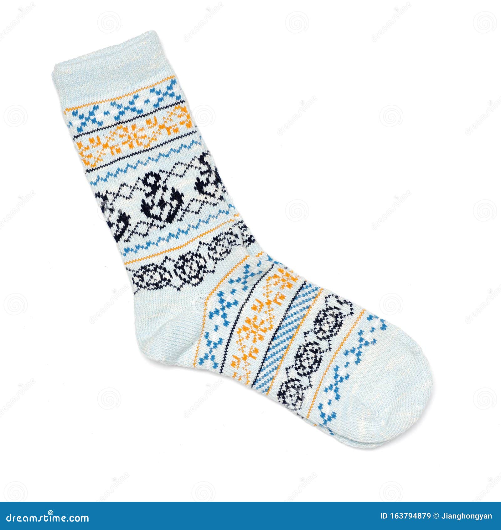 Socks on white background stock image. Image of background - 163794879