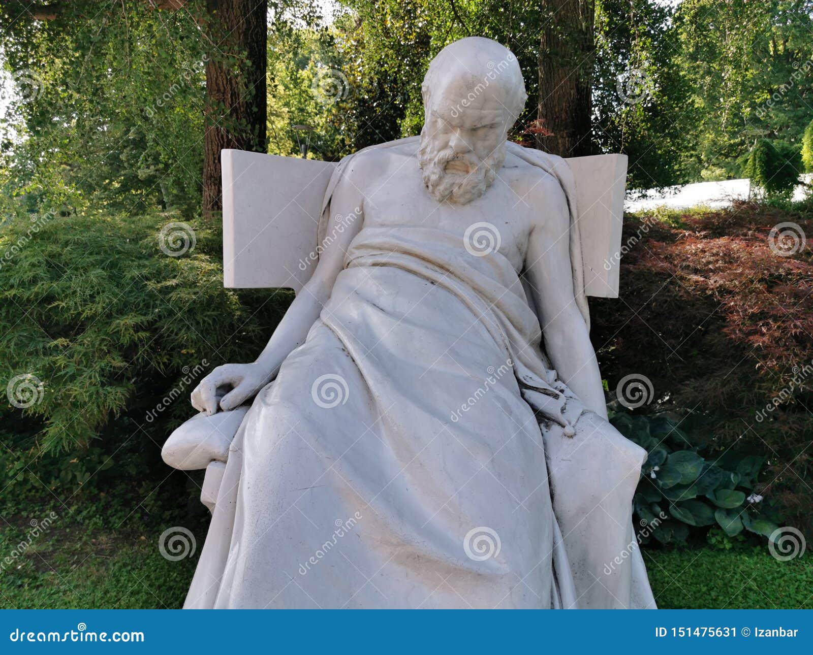 Socrates Dying Statue Sculpture Editorial Photo - Image of figure ...