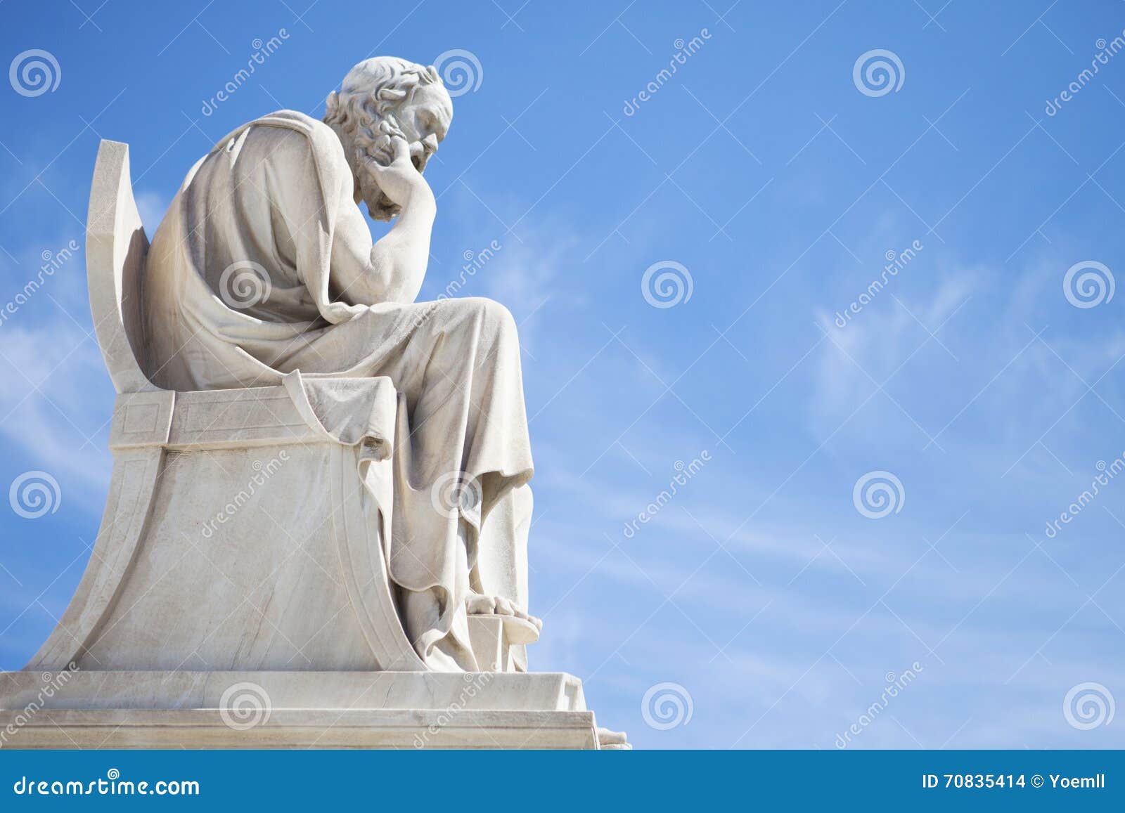 Socrates statue stock photo. Image of classical, archeology - 70835414