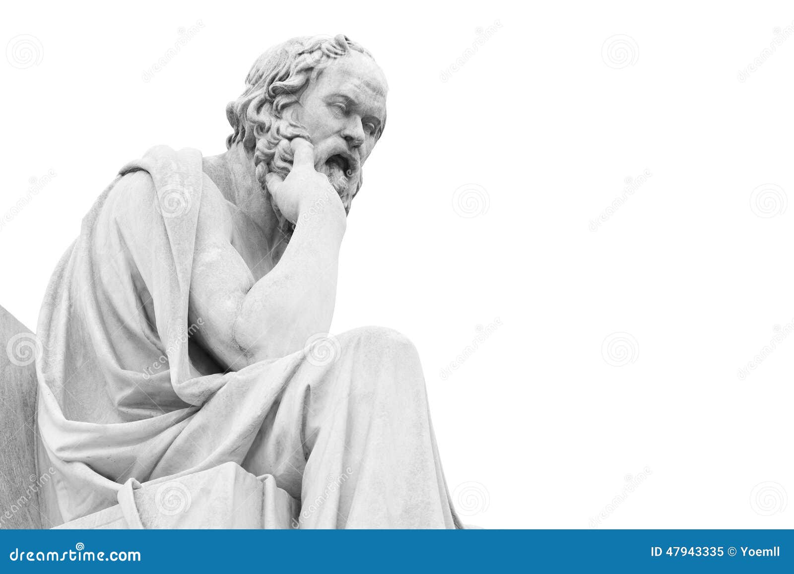 Socrates Statue stock image. Image of mythology, architecture - 47943335