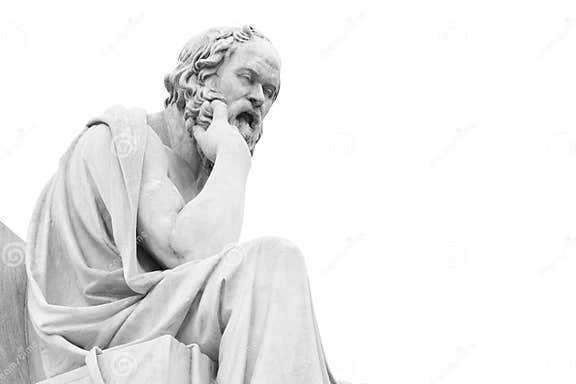 Socrates Statue stock image. Image of mythology, architecture - 47943335