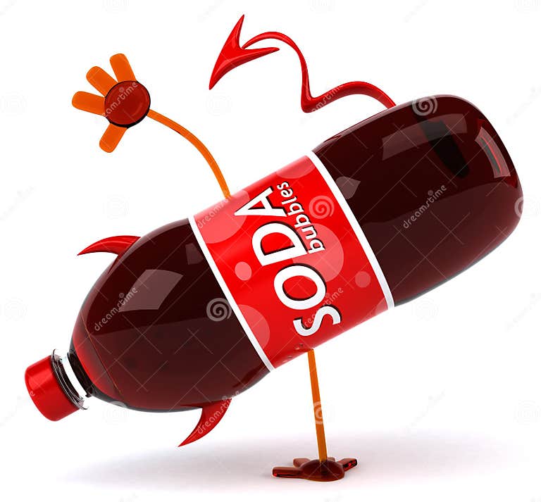 Soda stock illustration. Illustration of evil, drink - 28434053