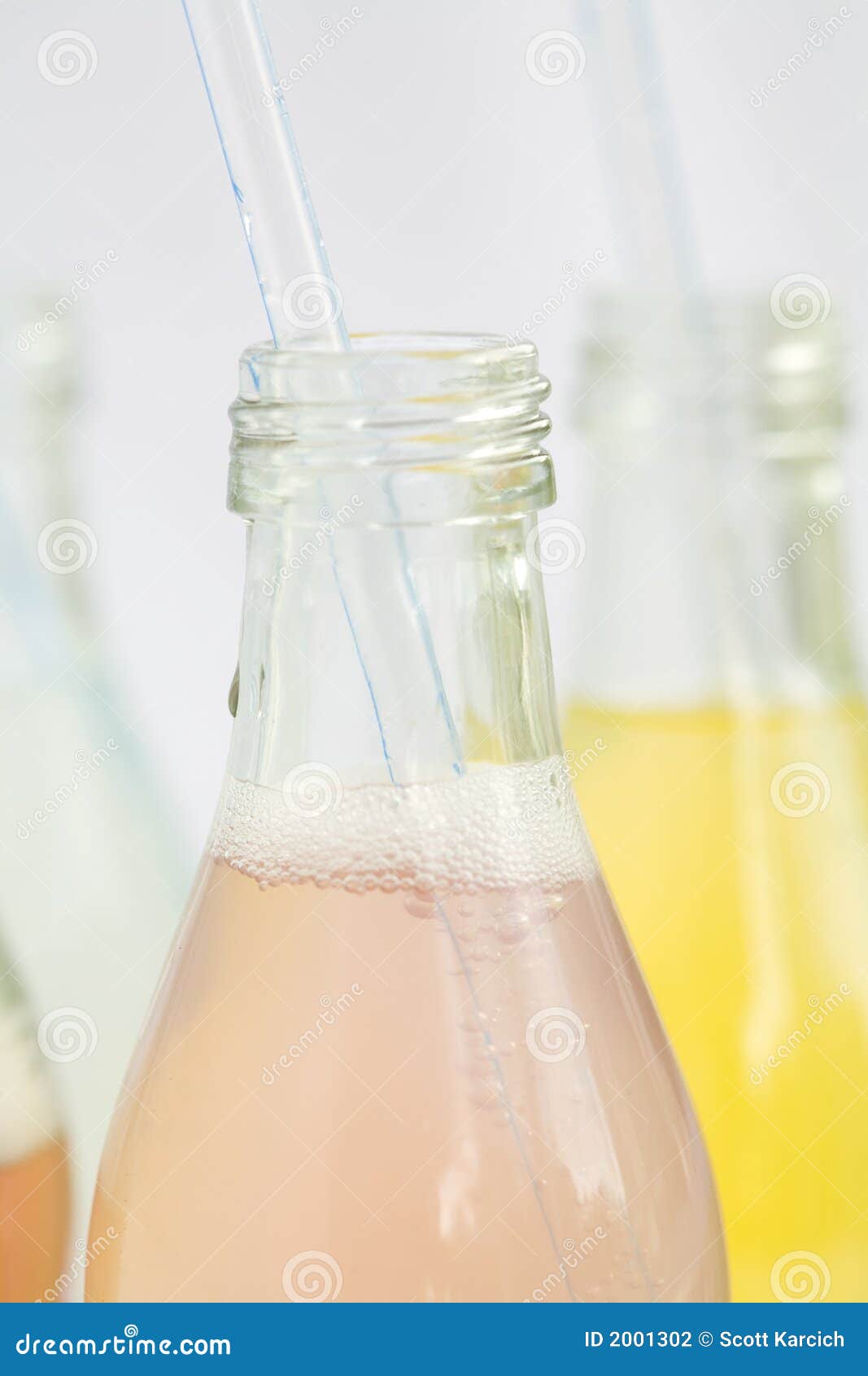Soda Assorted Flavors and Colors Stock Photo - Image of close, fizzy ...