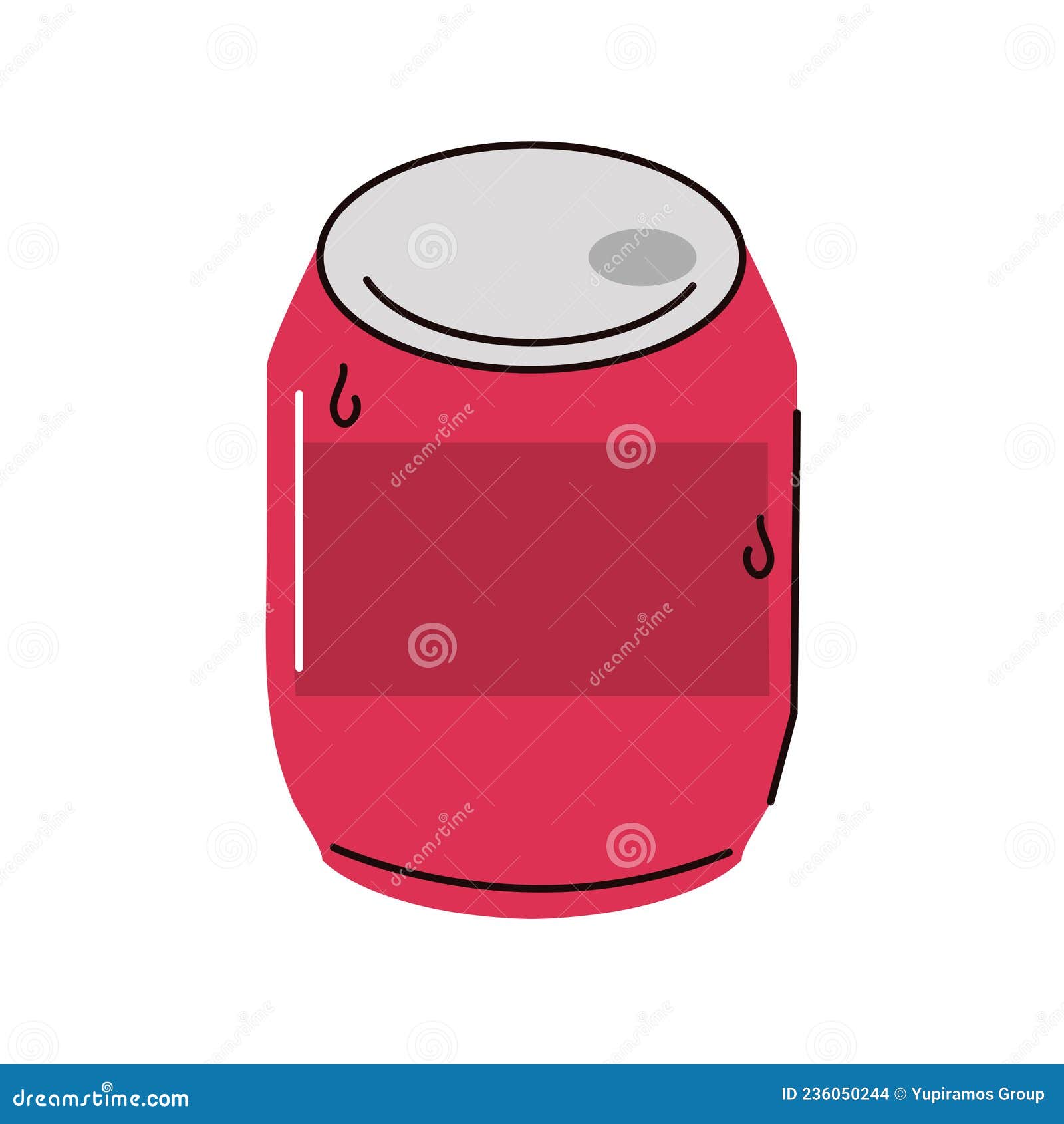 Soda can icon stock vector. Illustration of design, drink - 236050244