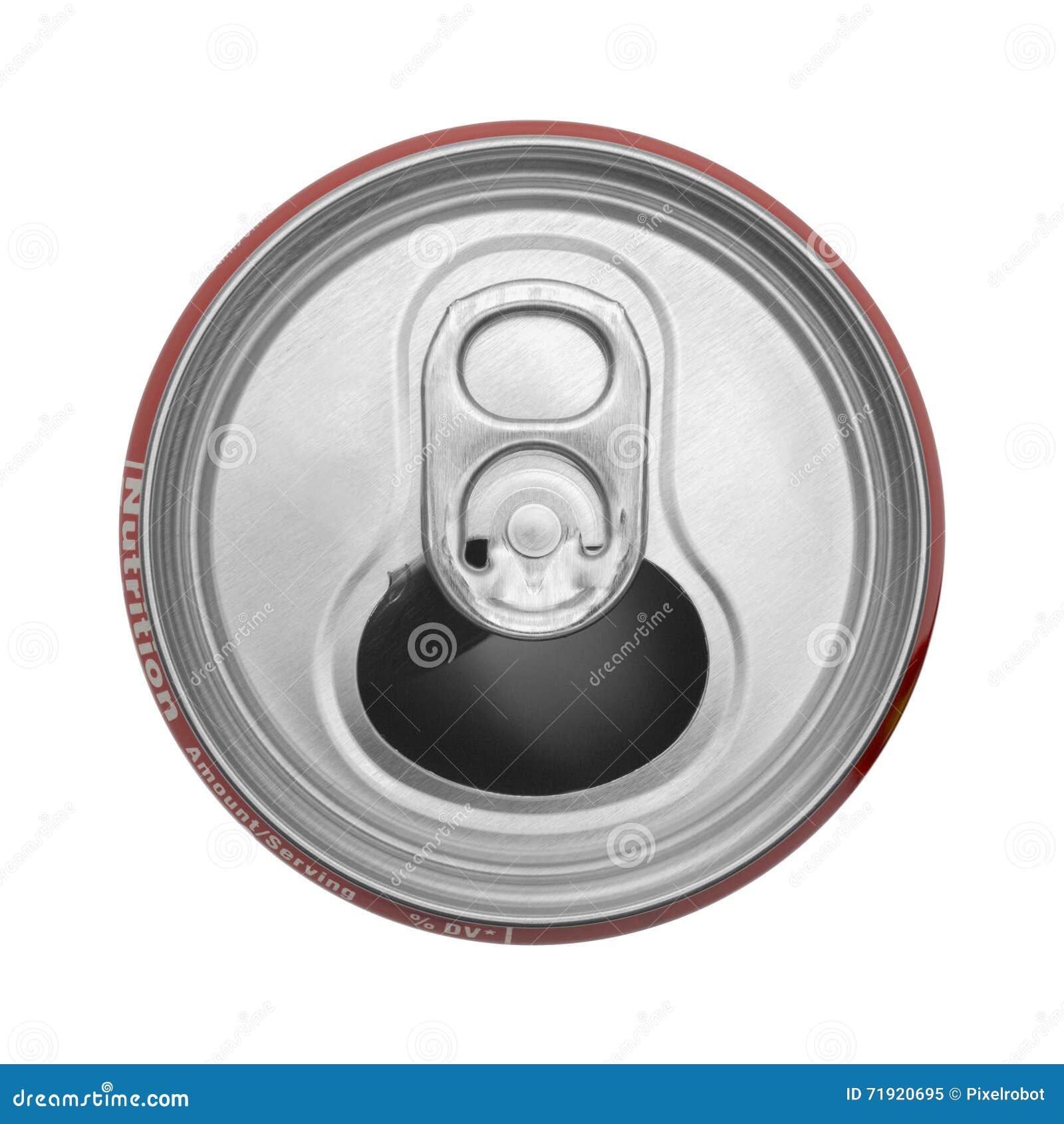 Coke Can Top View