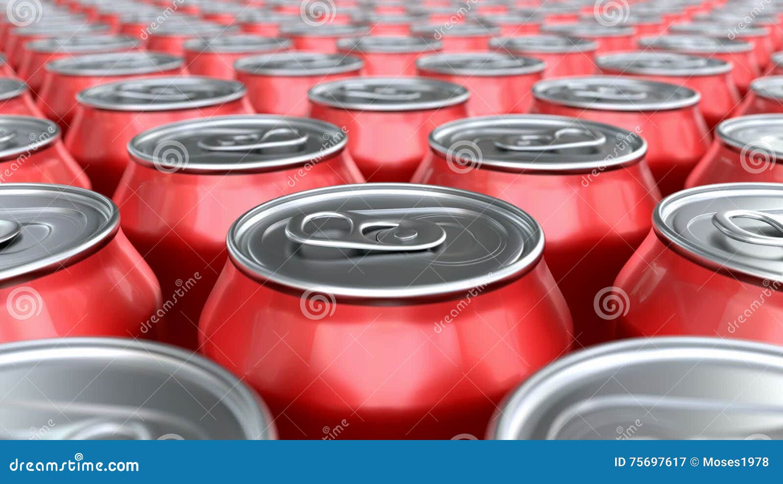 Soda cans 3D animation stock video. Video of production - 75697617
