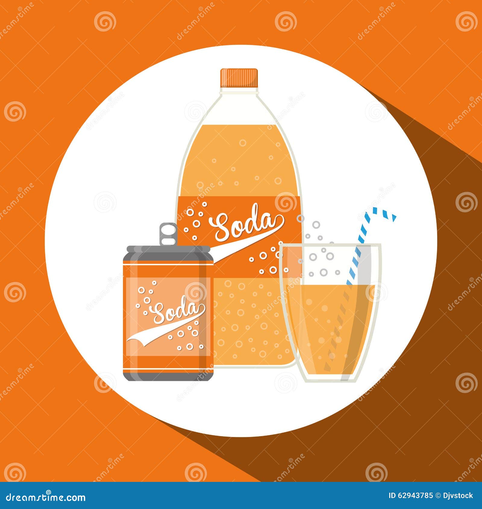 Soda concept design stock vector. Illustration of freshness - 62943785