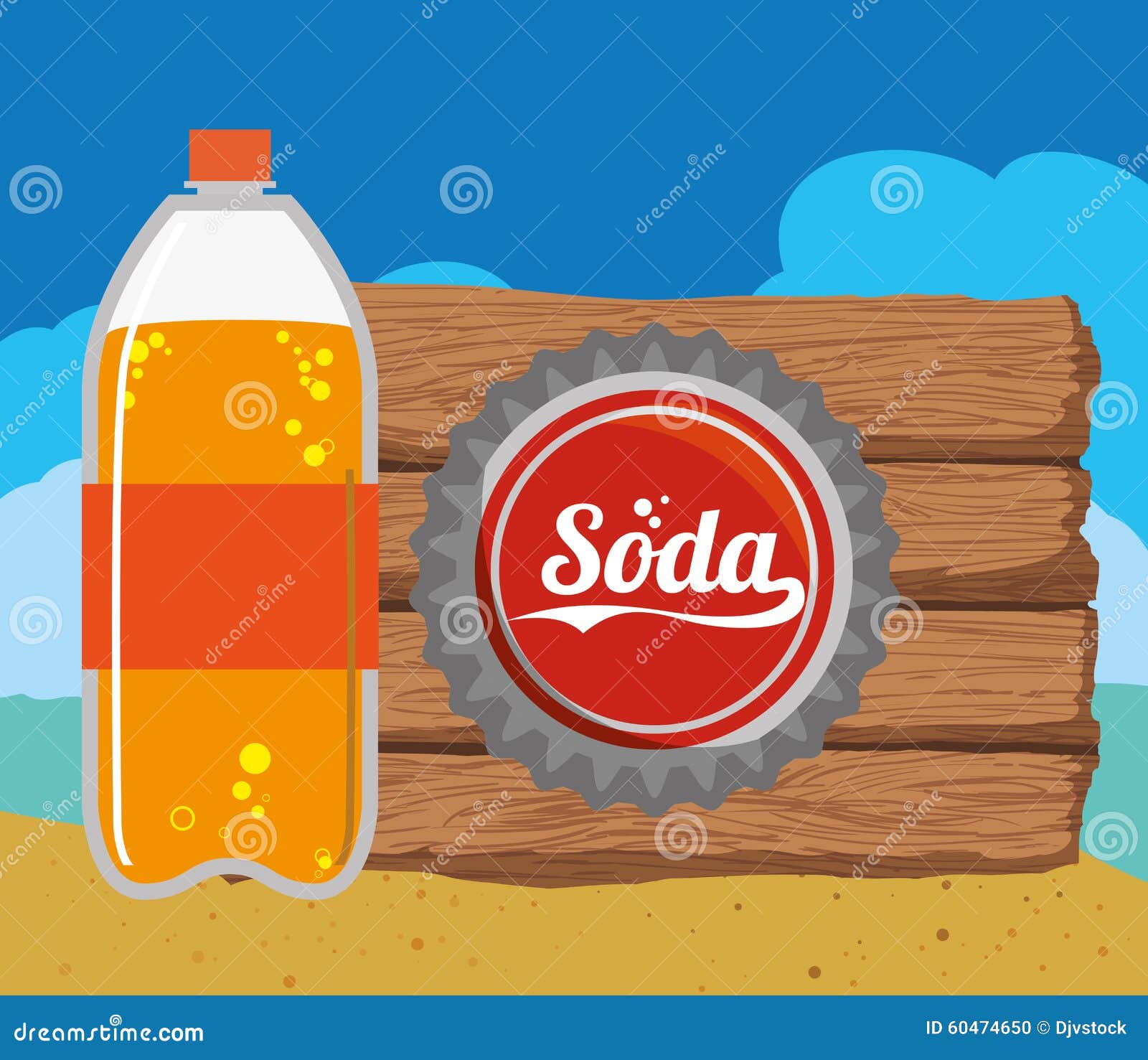Soda design stock vector. Illustration of carbonated - 60474650
