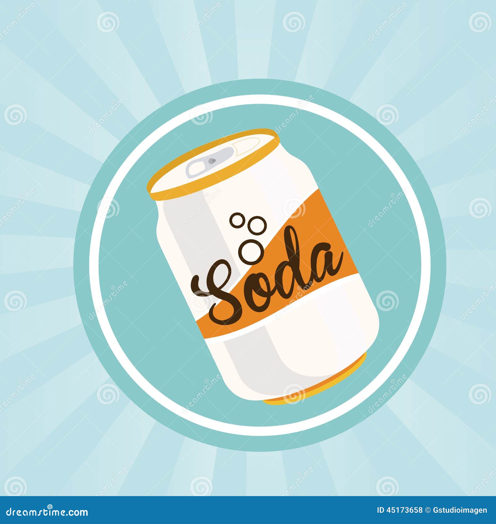 Soda design stock vector. Illustration of container, freshness - 45173658