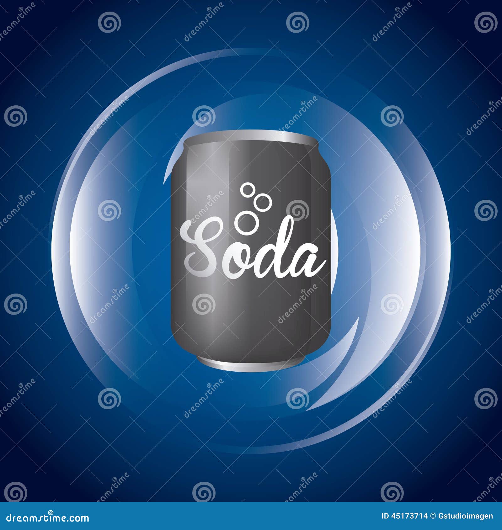 Soda design stock vector. Illustration of bottle, cold - 45173714