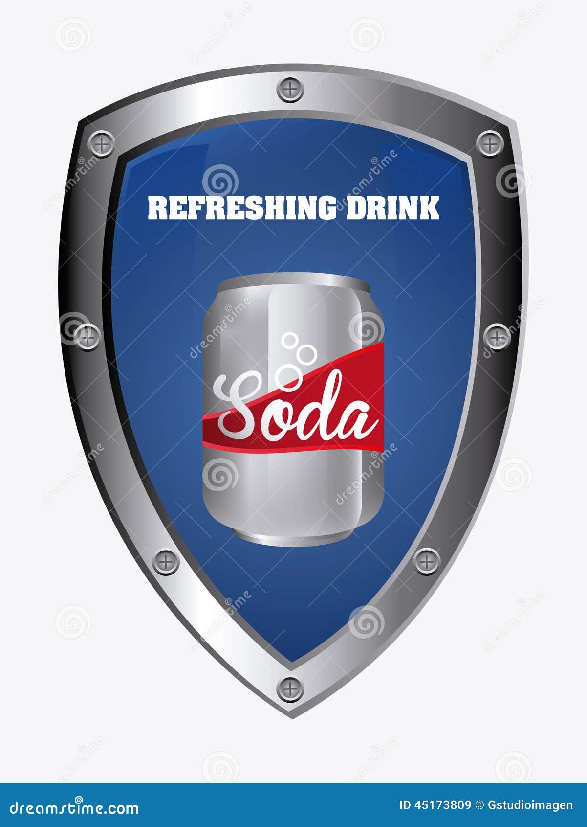 Soda design stock vector. Illustration of cool, isolated - 45173809