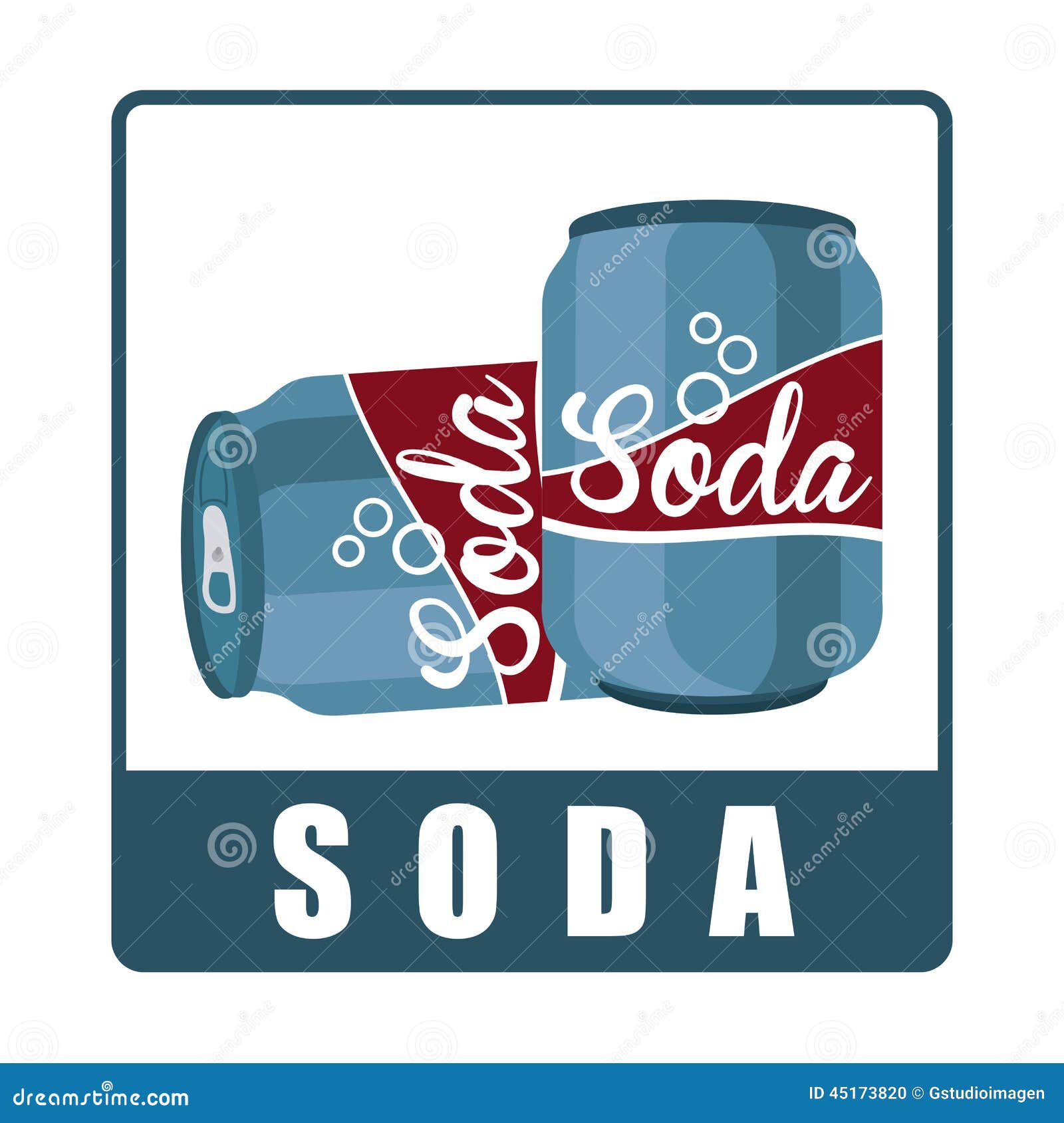 Soda design stock vector. Illustration of liquid, water - 45173820
