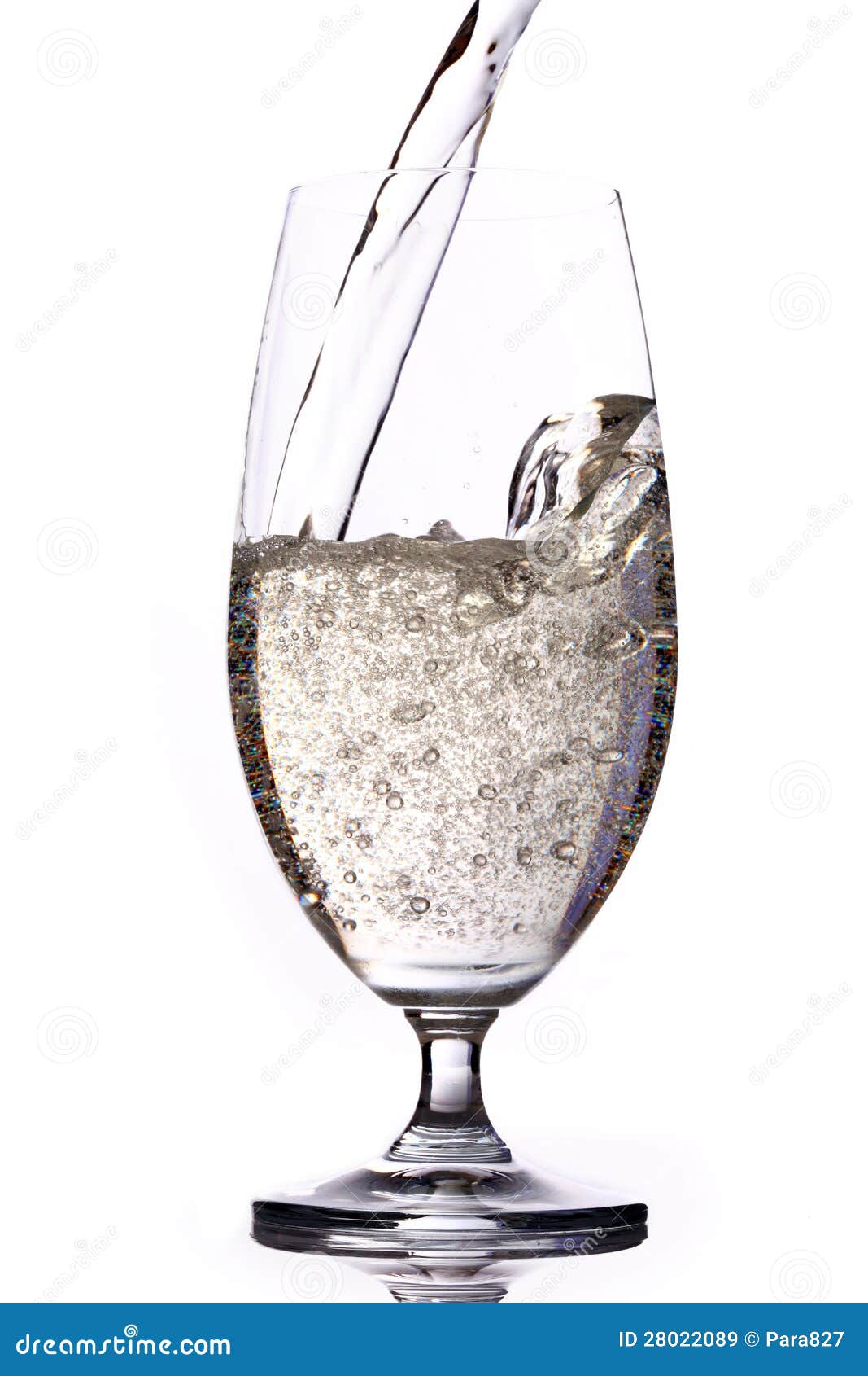 Soda glass stock image. Image of fresh, filling, glass - 28022089