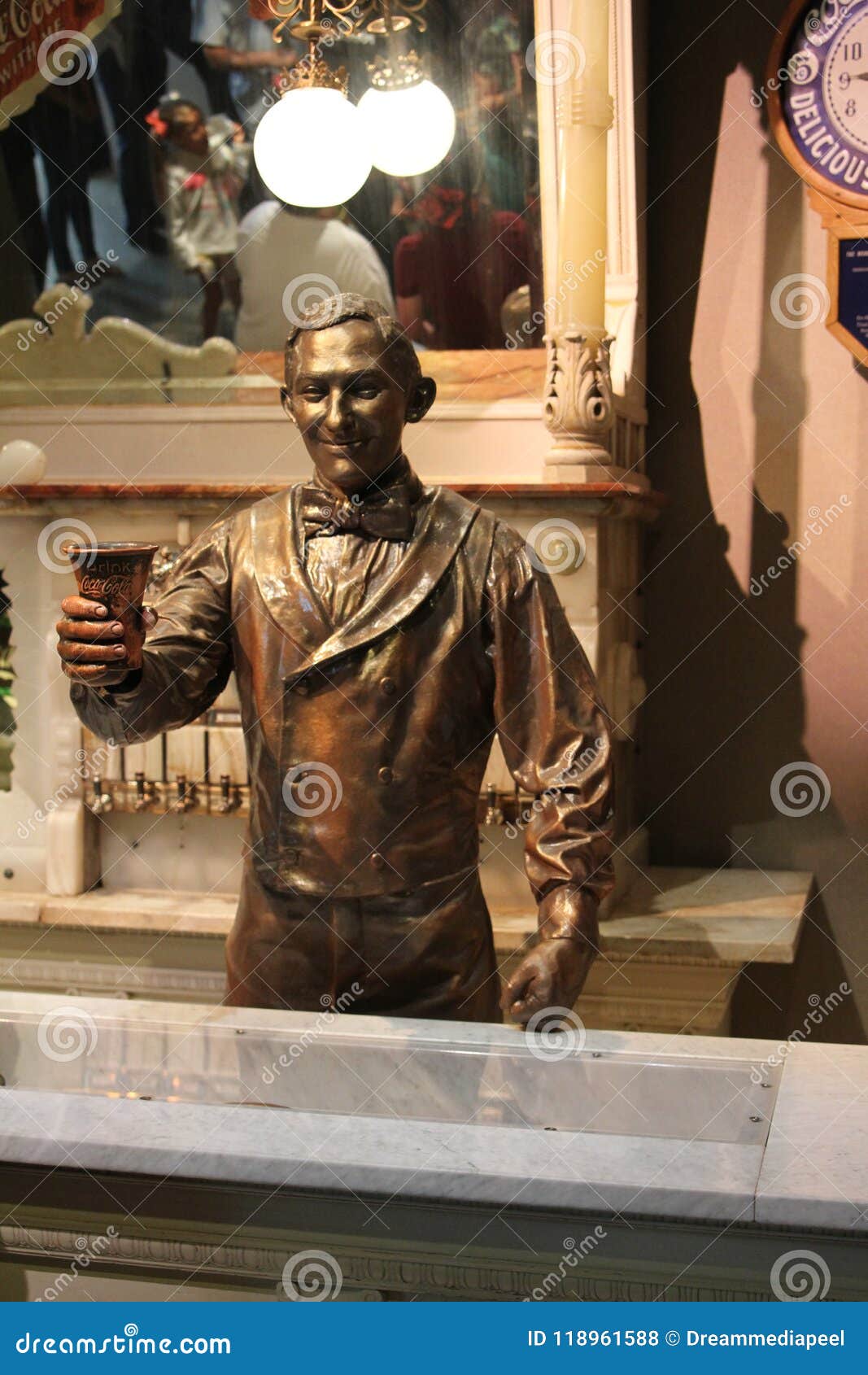 Soda Jerk Statue At Coca Cola Museum, Atlanta, GA Editorial Image ... Soda Jerk Statue At Coca Cola Museum, Atlanta, GA Editorial Image ...